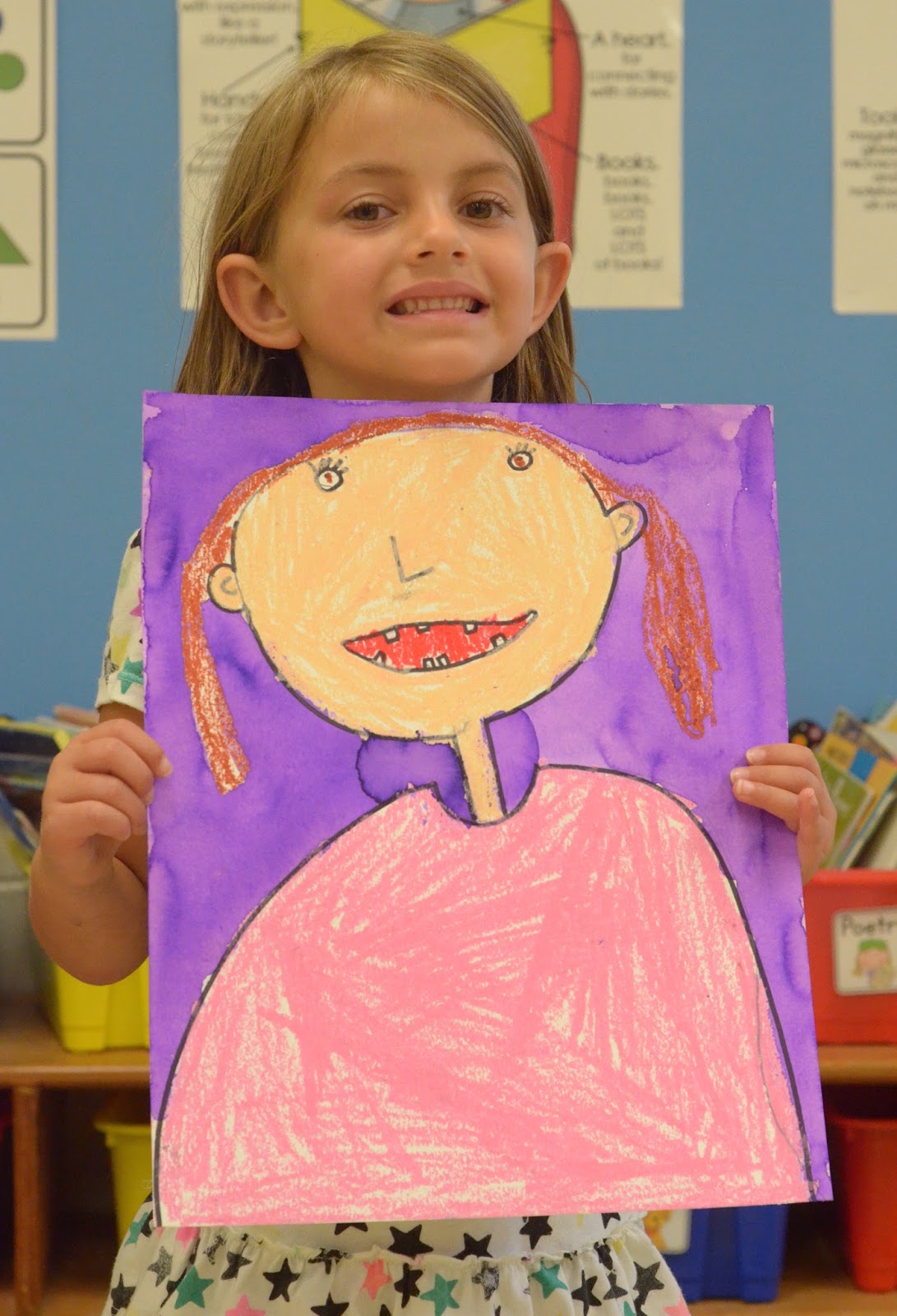 A Place Called Kindergarten: our self-portraits...