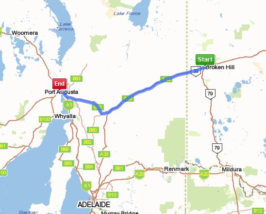 Central outback Australia: Port Augusta