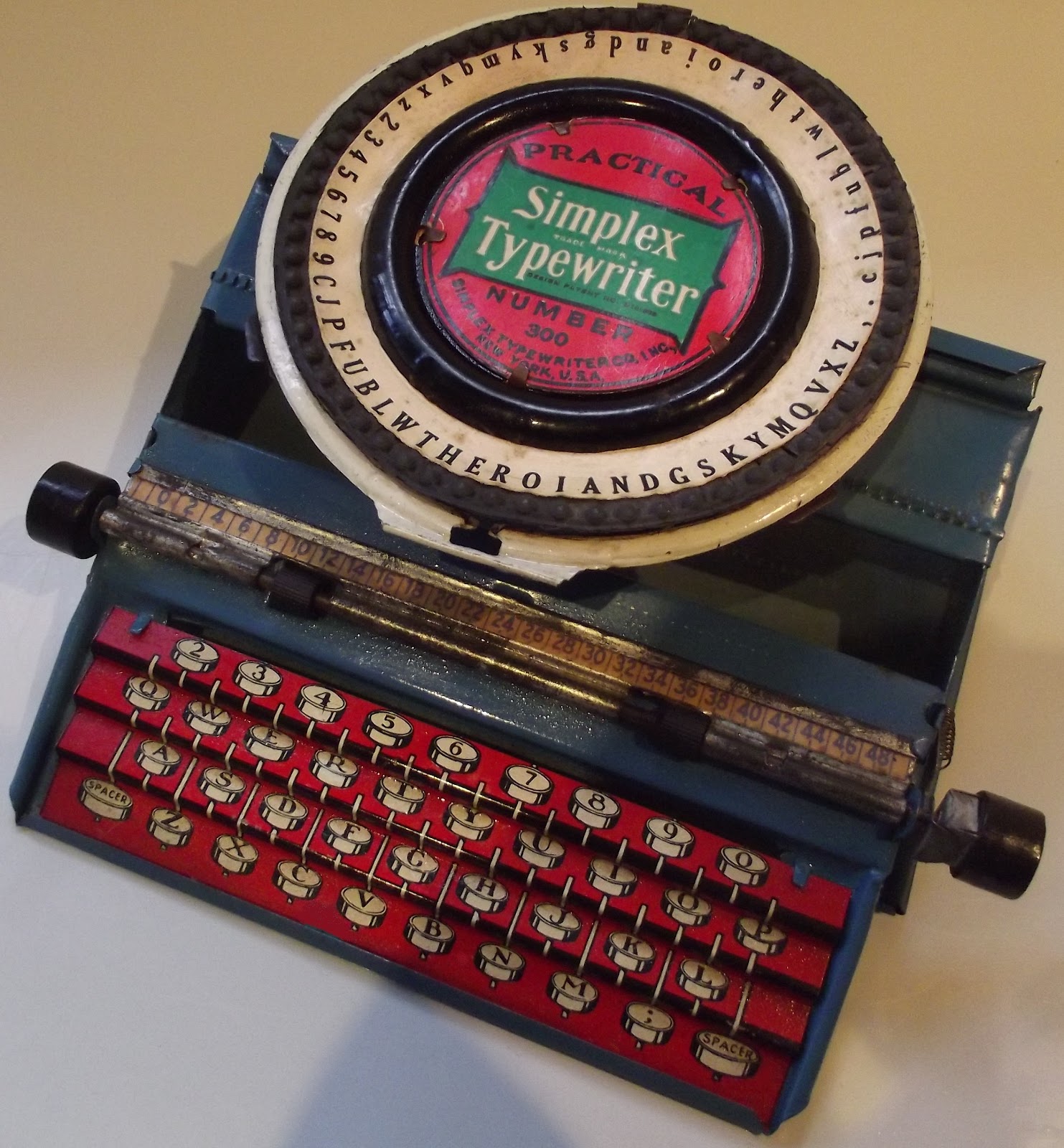 oz.Typewriter: The Simplex Typewriter: Glorious Simplicity!