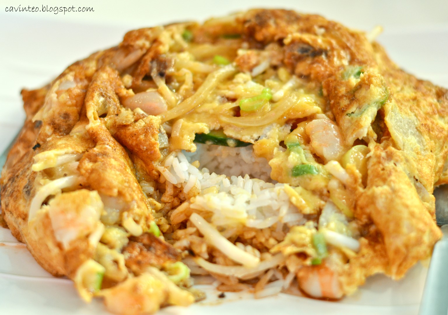 Entree Kibbles: Pan-fried Fuyong Egg Omelette on Rice @ The Star Vista ...