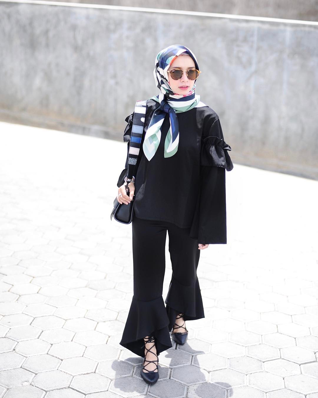 25+ Inspirasi OOTD Hijab ala Selebgram Terbaru - Tutorial HijabKu