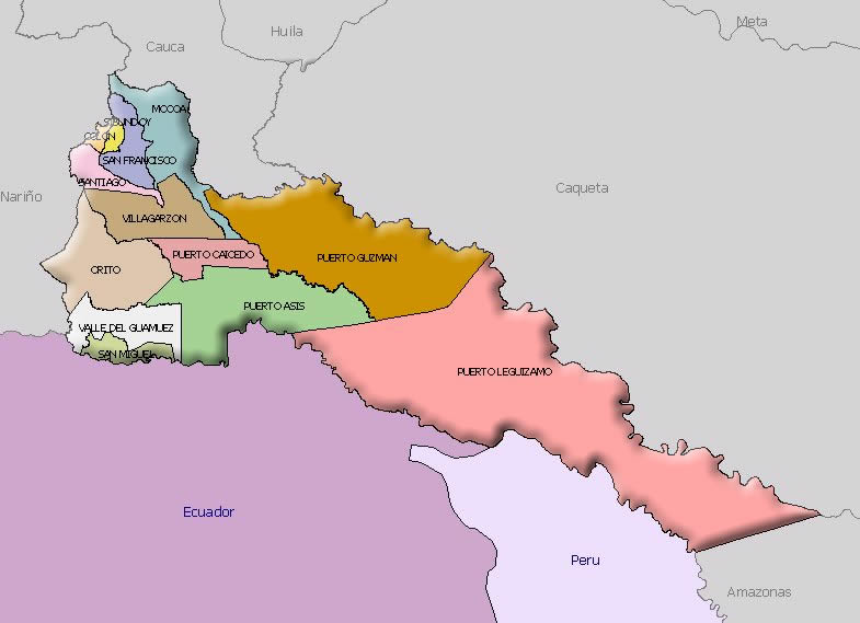 Orito Putumayo Tierra Bella De Colombia.