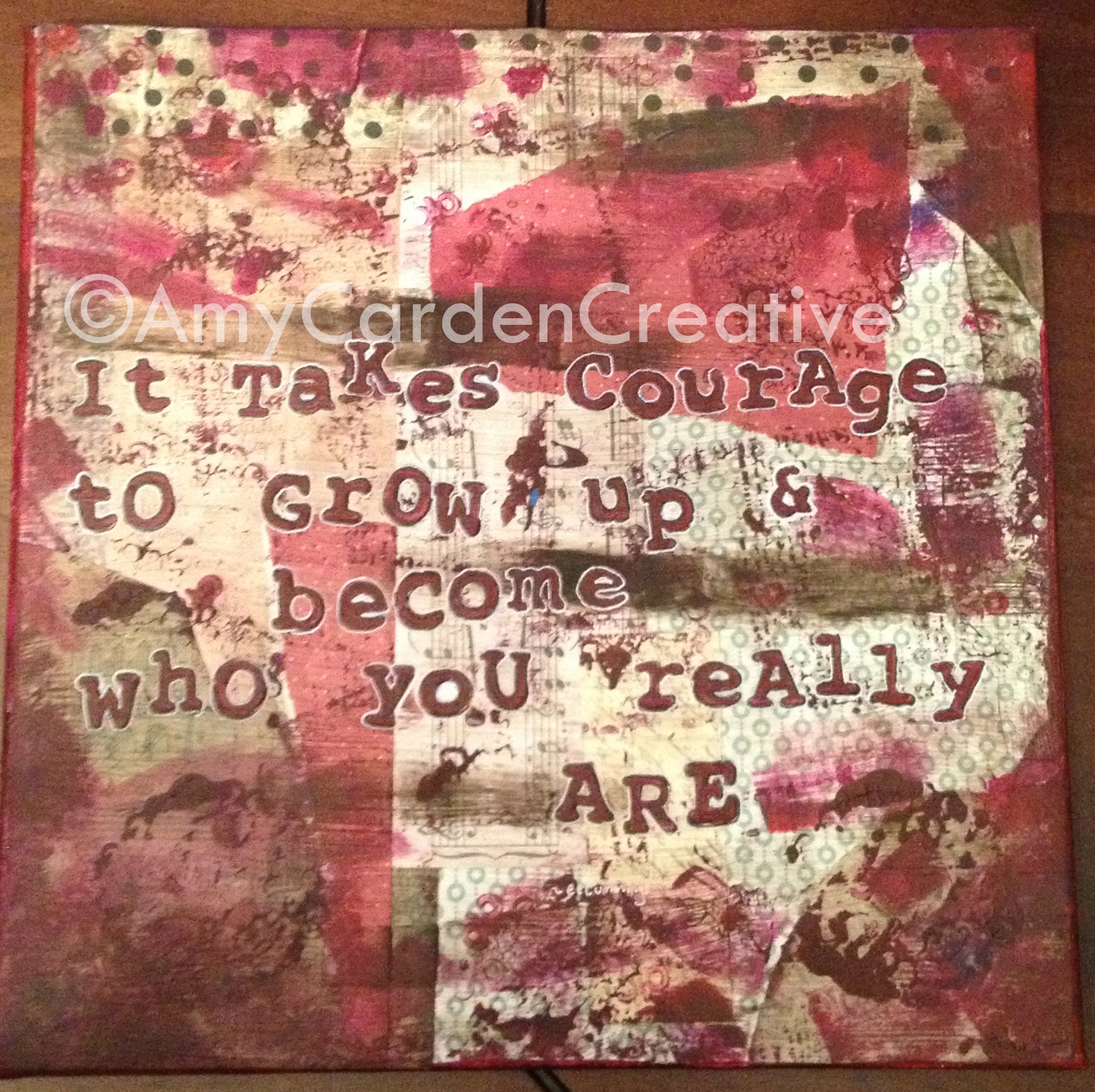 Amy Carden Creative: The red series