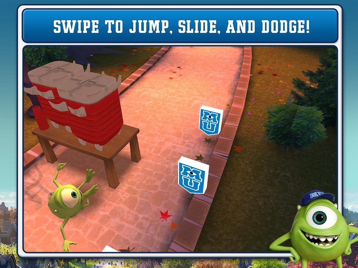 Monster University: Catch Archie - Game Disney dengan Efek 3D di ...