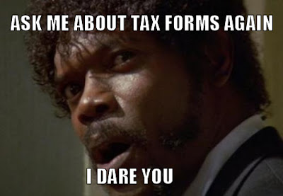 Confessions from the Information Desk: Tax Season @ The Library = HELL