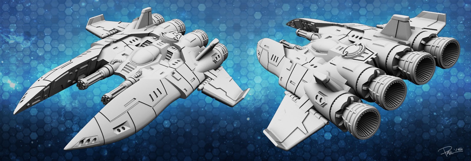 DREW PACE PORTFOLIO: SHATTERED VOID MINIATURES - HUMANS