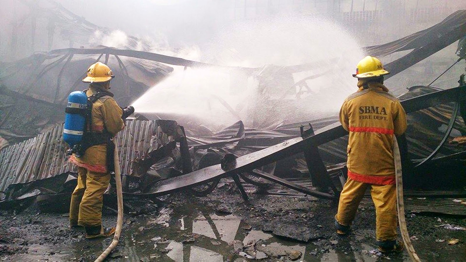 SBMA Fire & Rescue Team in Bulacan blaze (photos) | SubicNewsLink