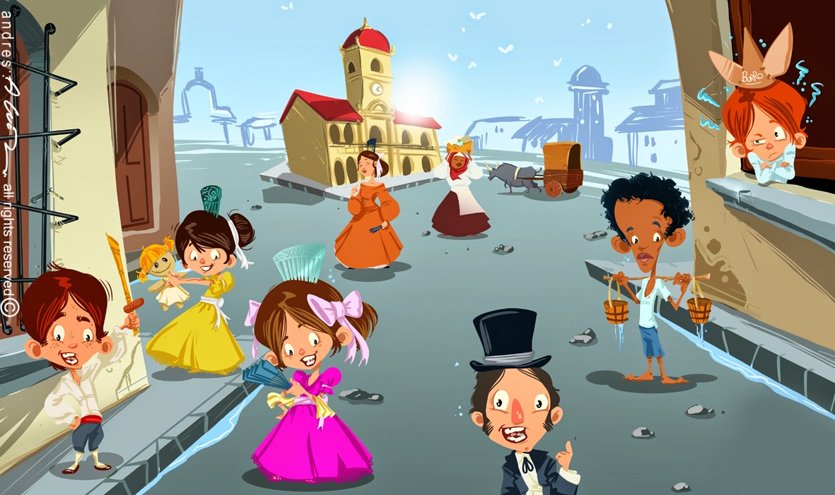 ANDRES ALVEZ: Vida en la época colonial