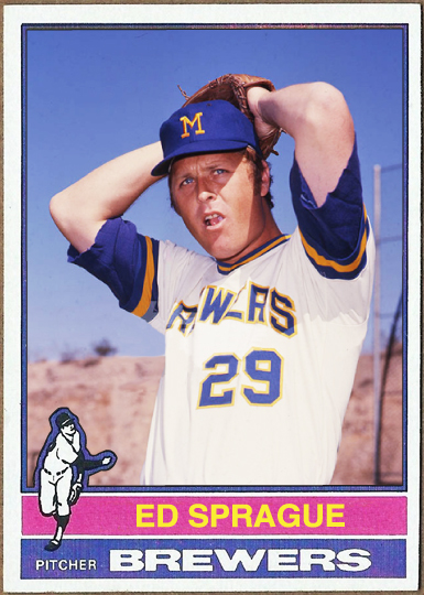 WHEN TOPPS HAD (BASE)BALLS!: MISSING IN ACTION- 1976 ED SPRAGUE