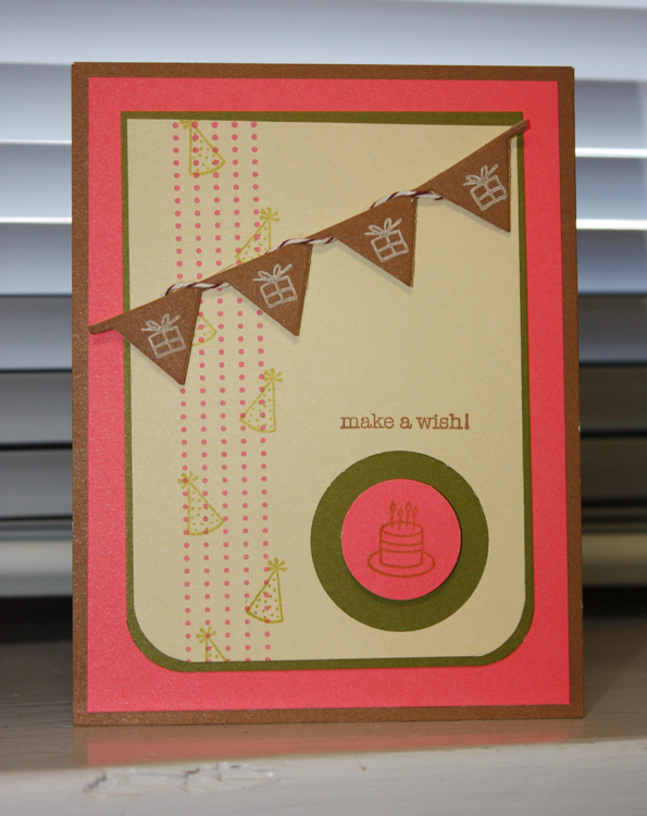 Amethystcat Designs: Stamping with Seleise: Make a Wish - Banner Die Card!
