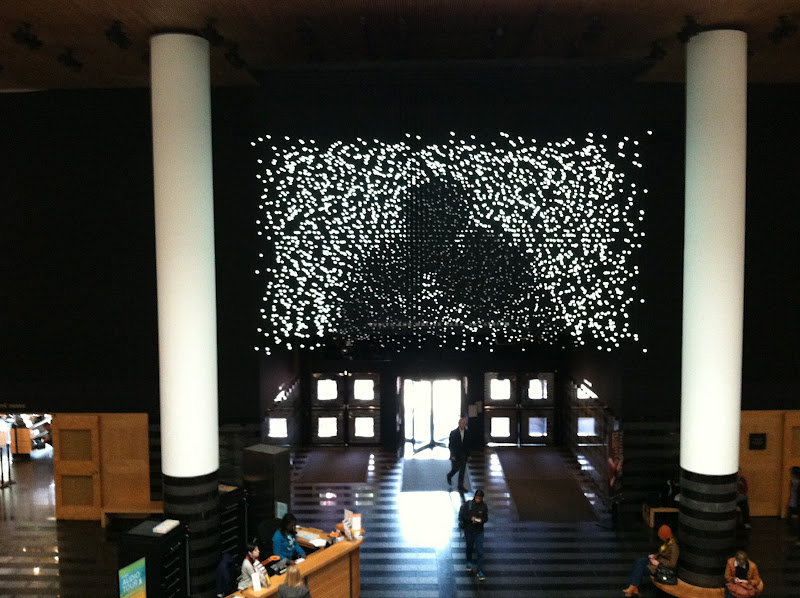 dayoutlast: Jim Campbell "Exploded Views," 2880 LED lights and custom ...