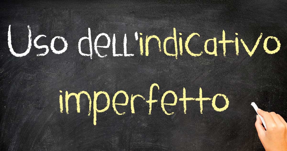 Uso dell'indicativo imperfetto ~ Impariamo!