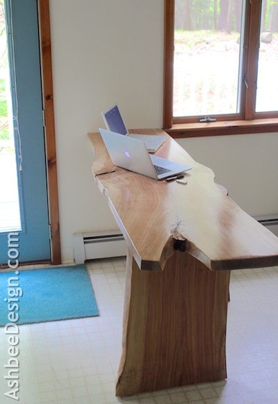 Ashbee Design: DIY Live Edge Desk