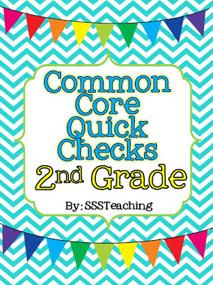 2nd Grade CCSS Quick Checks - SSSTeaching