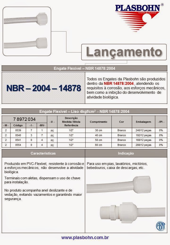 Plasbohn - Lâminas: Plasbohn - Engate Flexível