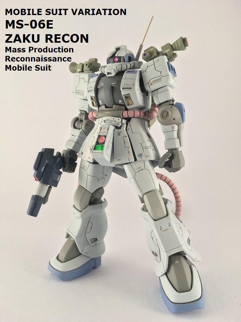 Custom Build: HG 1/144 MS-06E Zaku Reconnaissance Type