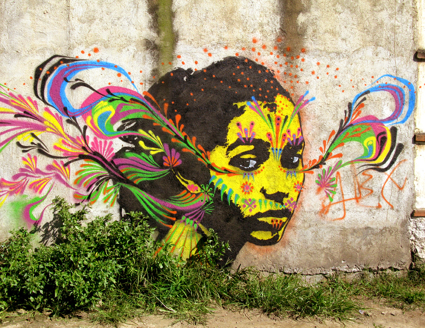 Stinkfish New Mural In Antigua, Guatemala – StreetArtNews