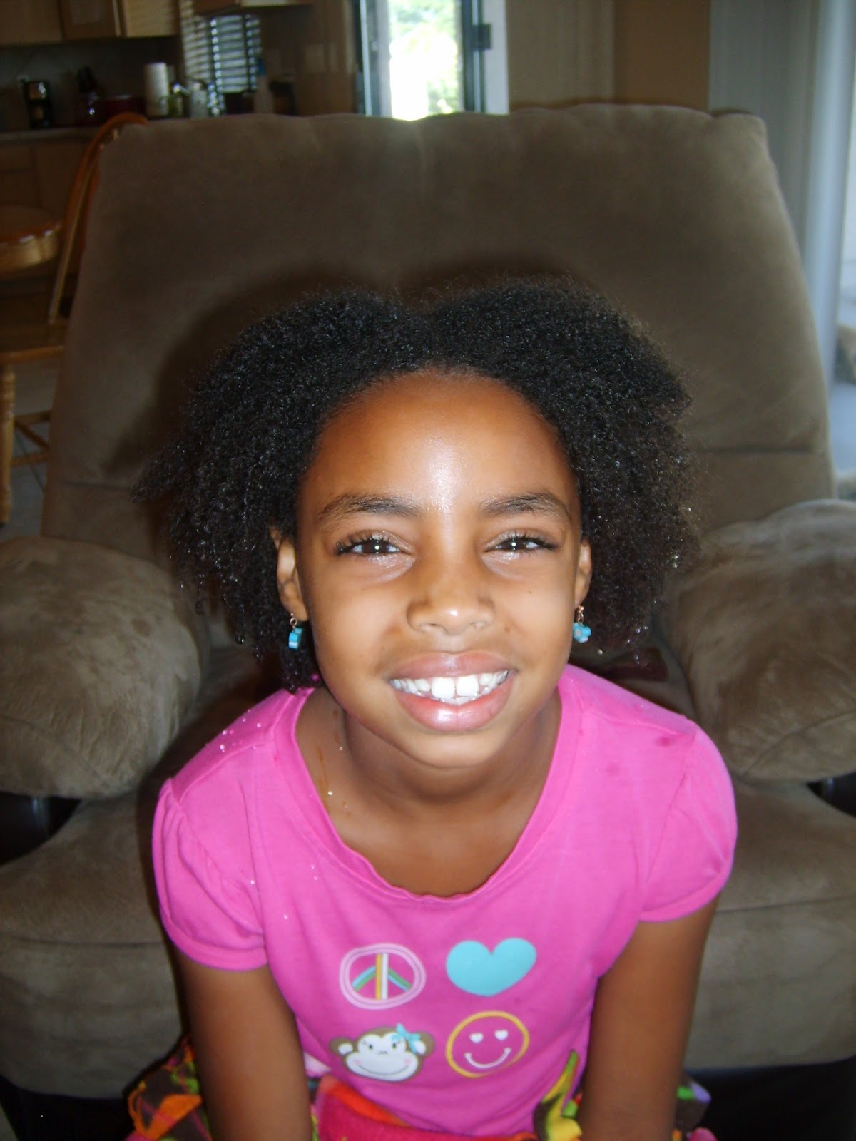 Africa in Our Hearts: Our Try at Yarn Hair Extensions