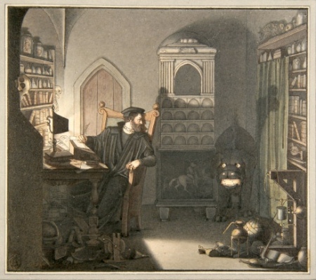 Daily Window On A World Of Wonder: Faust and His "Black Dog"
