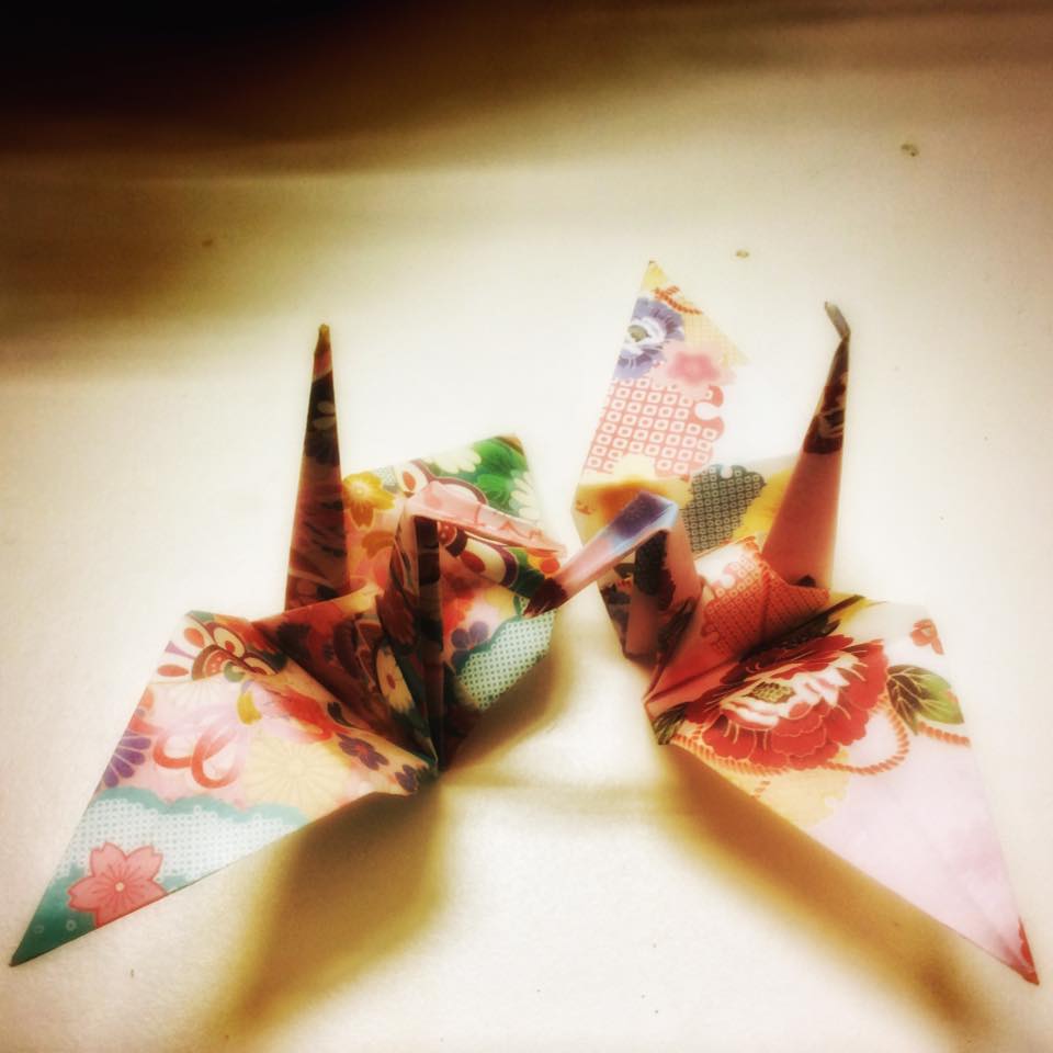 がんばります: 折鶴 Orizuru