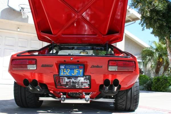 1971 De Tomaso Red Pantera - Classic Auto Restorations