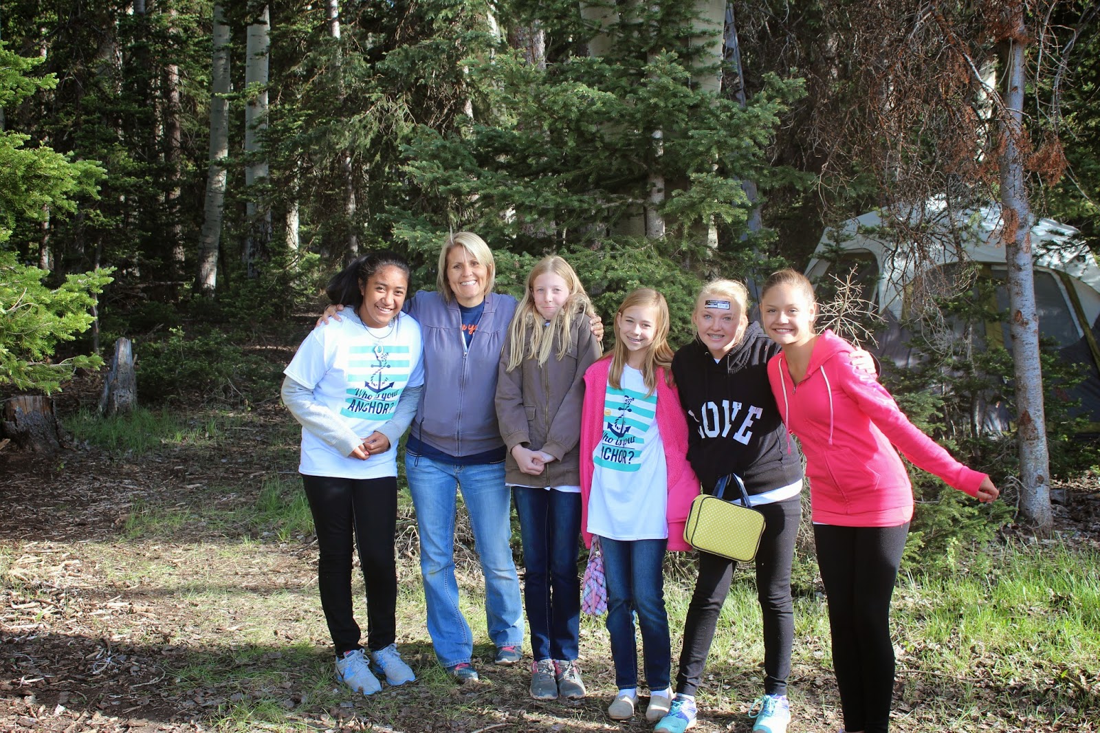 the call family: Girls Camp Shaa Boom