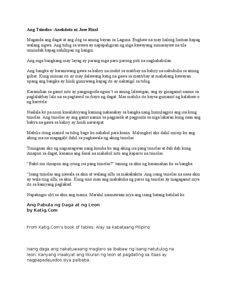 ang leon at ang daga - philippin news collections