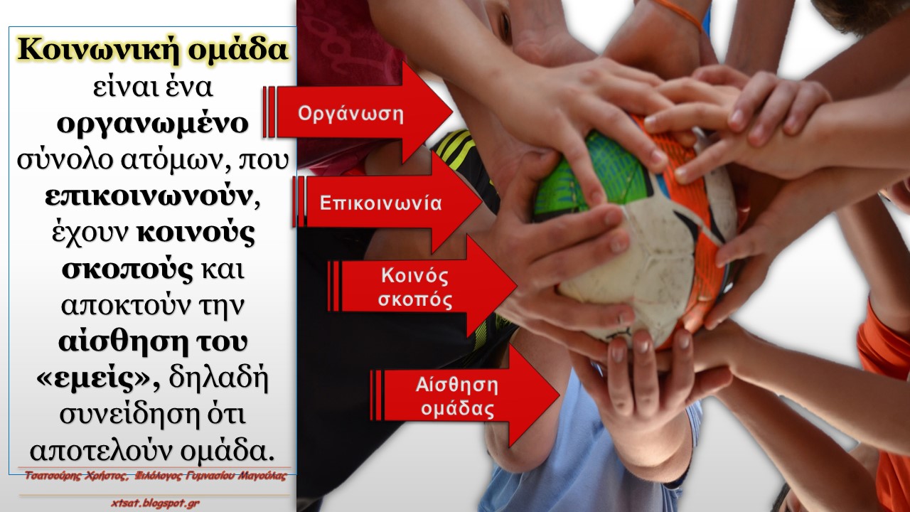 Φιλολογικό Υλικό για τους μαθητές του Γυμνασίου: 2 Κοινωνικές Ομάδες ...