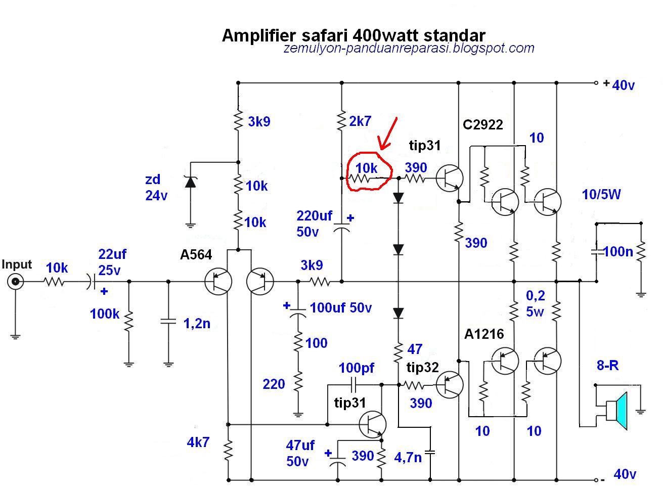 TEKNIK MODIFIKASI AMPLIFIER OCL 150WATT/ 400WATT: modifikasi ocl safari TEKNIK MODIFIKASI AMPLIFIER OCL 150WATT/ 400WATT: modifikasi ocl safari