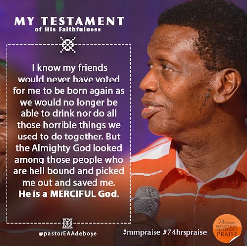 Why Baba Adeboye stepped down as Redeemed Church GO