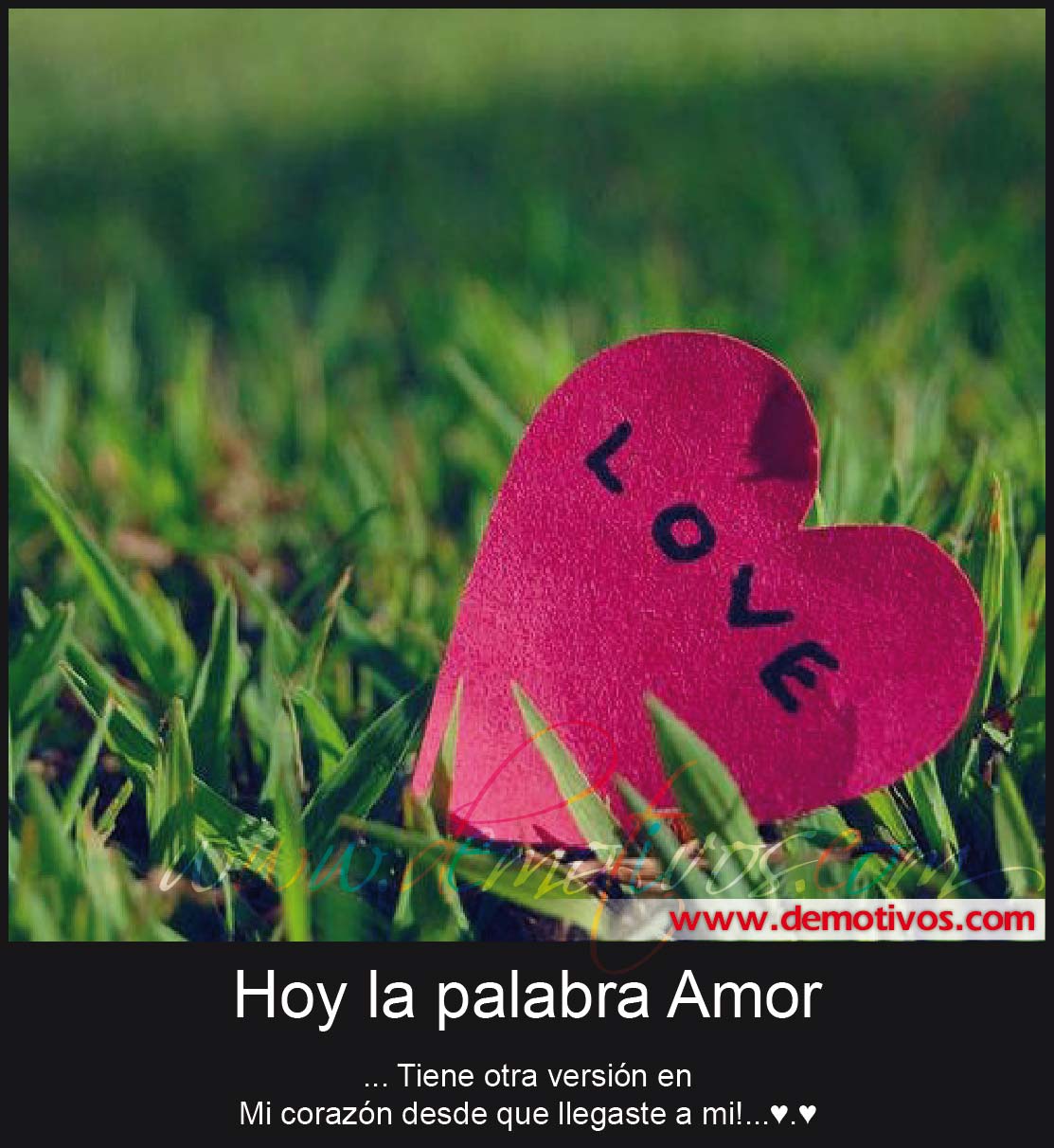 Desmotivaciones de Amor: Hoy la Palabra Amor Tiene Otra Versión En mi ...