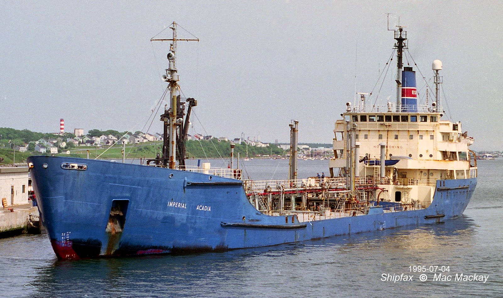 Shipfax: Imperial Oil Tankers - Part 2 - Imperial Acadia