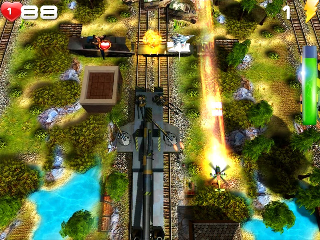 Shoot and Scroll - Helicopter 3D - game free