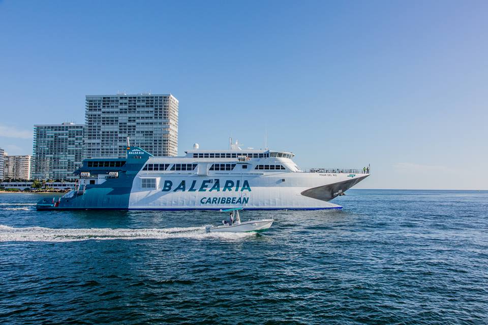 FERRYBALEAR: El Fast Ferry "Pinar del Río" de Baleària Caribbean, está ...