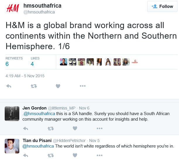 H&M suffers backlash on Twitter for racist comment