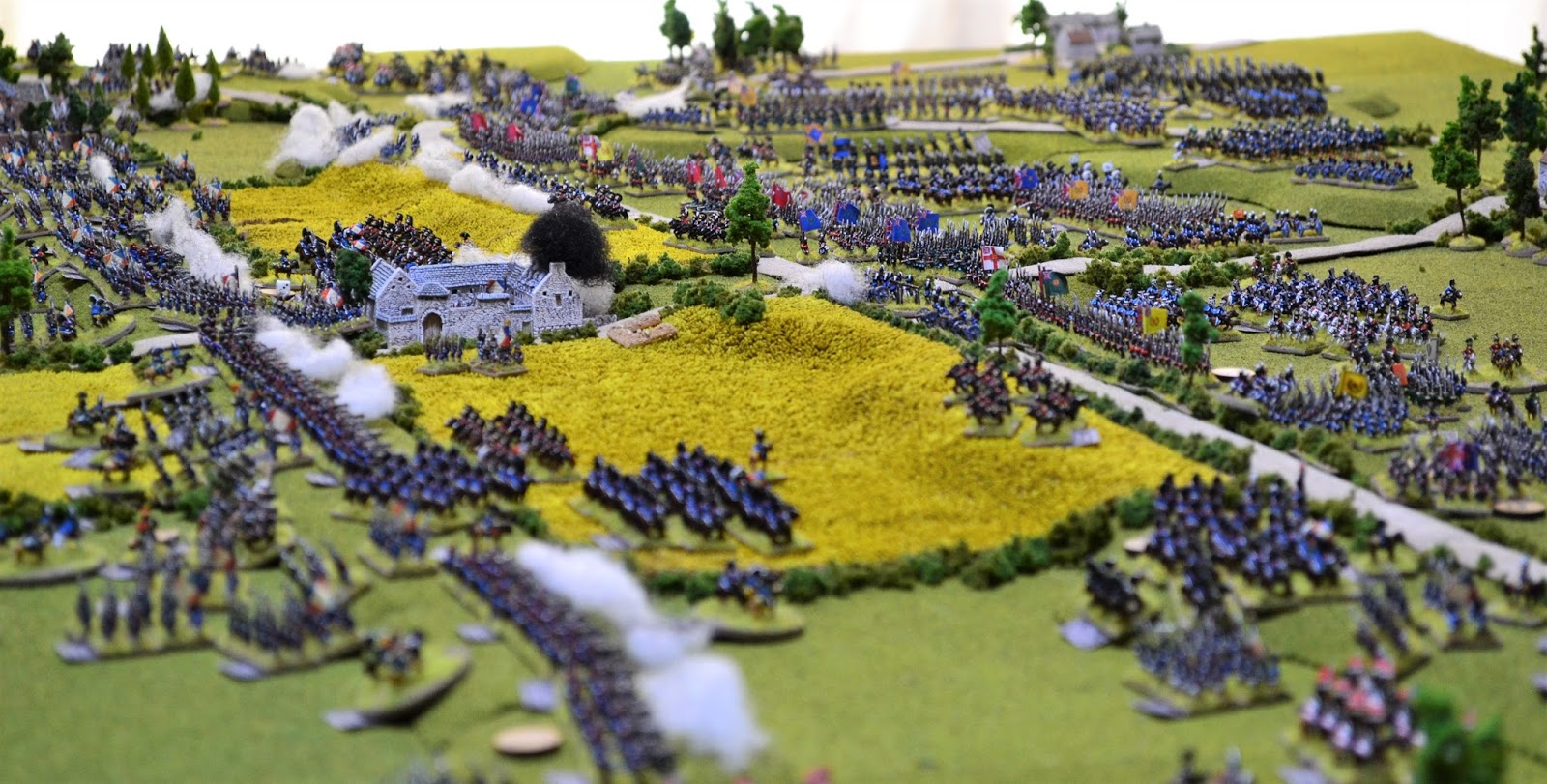 Grymauch's Solo Wargaming Blog : The Battle of Waterloo in 6mm Part 5