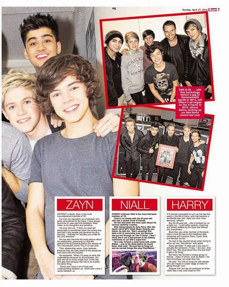 One Direction NL: The Sun: 1D Special