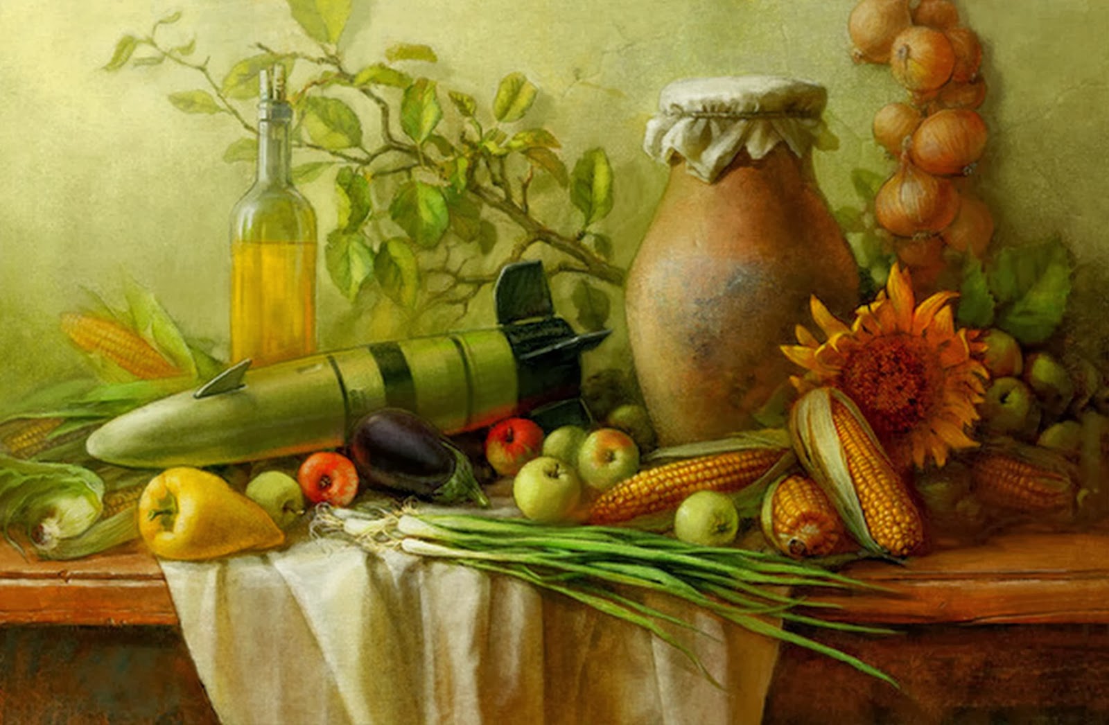 El arte es su máxima expresión : Bodegones Modernos Pintados al Óleo ...