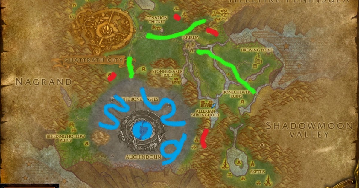 WoW Rare Spawns: Terokkar Forest Rares