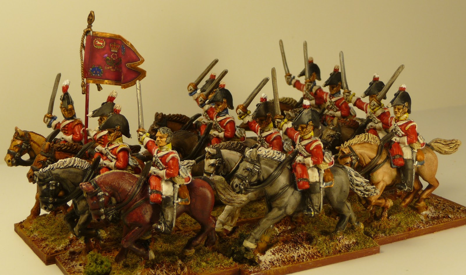 wargaming in 28 mm and sometimes smaller: Heavy Dragoons (The Heavies!)