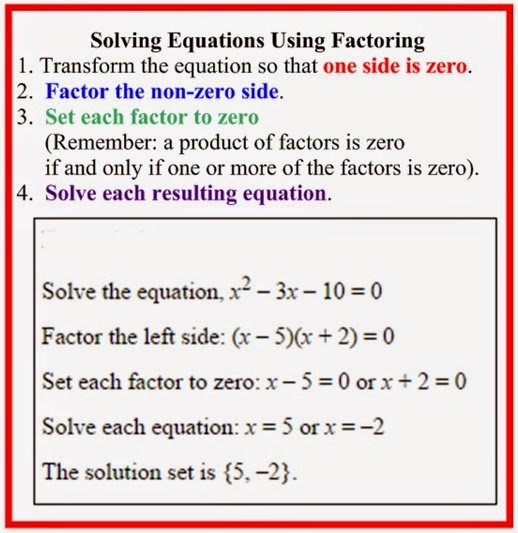 H S Math Teaching Ideas Solve By Factoring h-s-math-teaching-ideas-solve-by-factoring