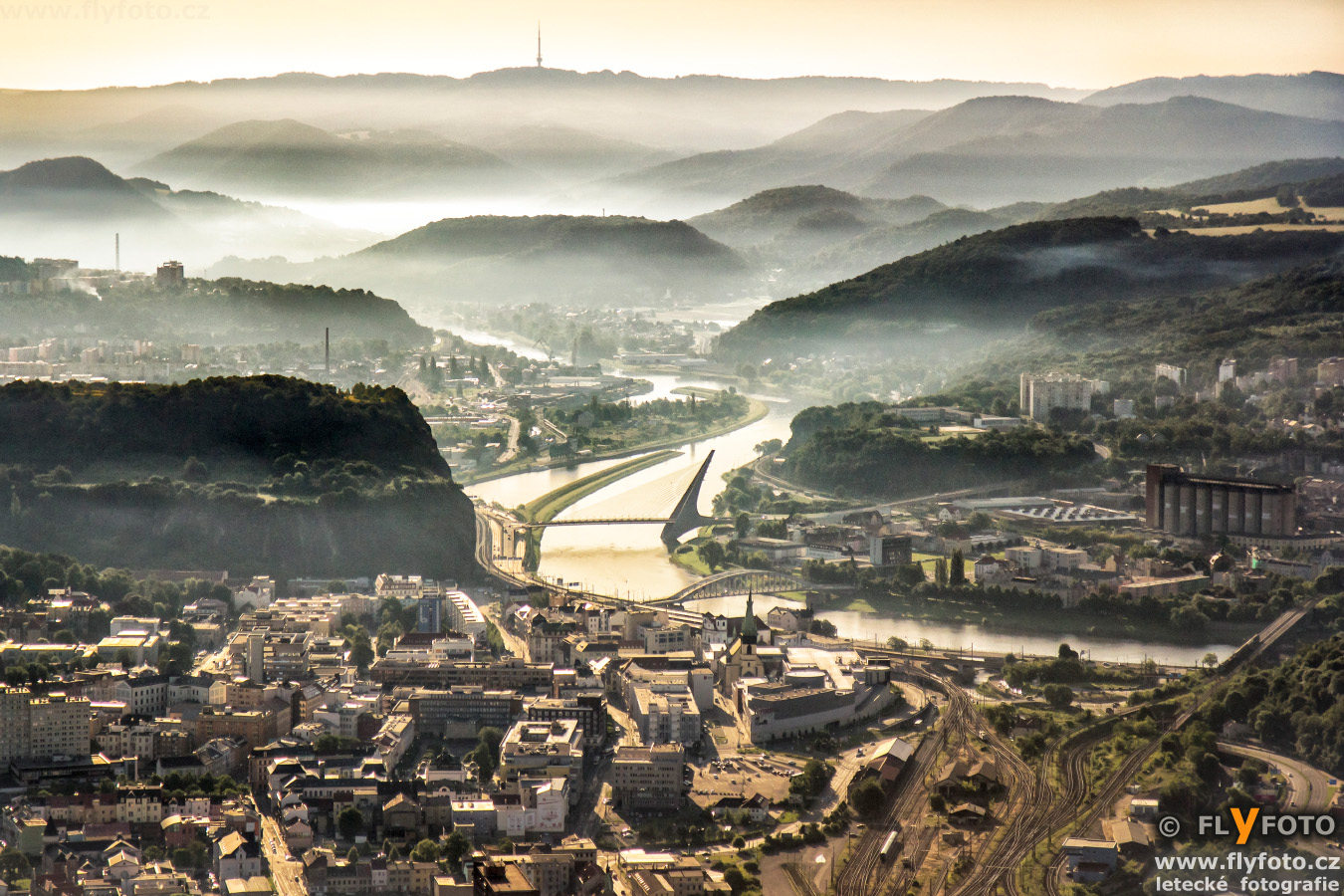 FLyFOTO letecká fotografie a video: Ústí nad Labem