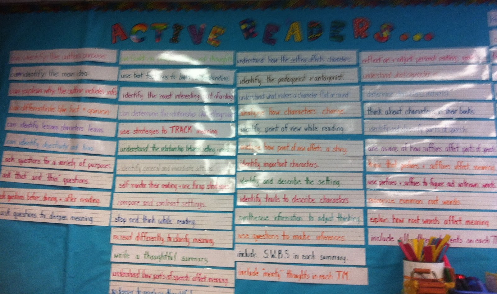 Teaching in Sixth Grade: Linking Up to Share Some Anchor Charts!