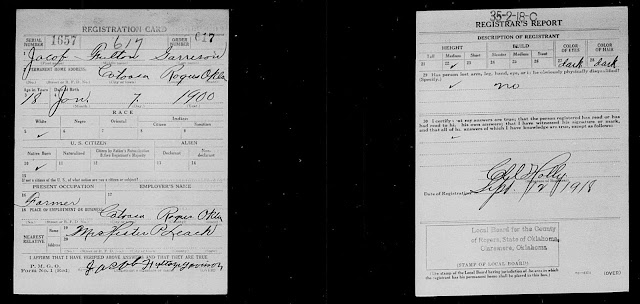 Jordan Family History: Jacob Fulton Garrison & Minerva Leach