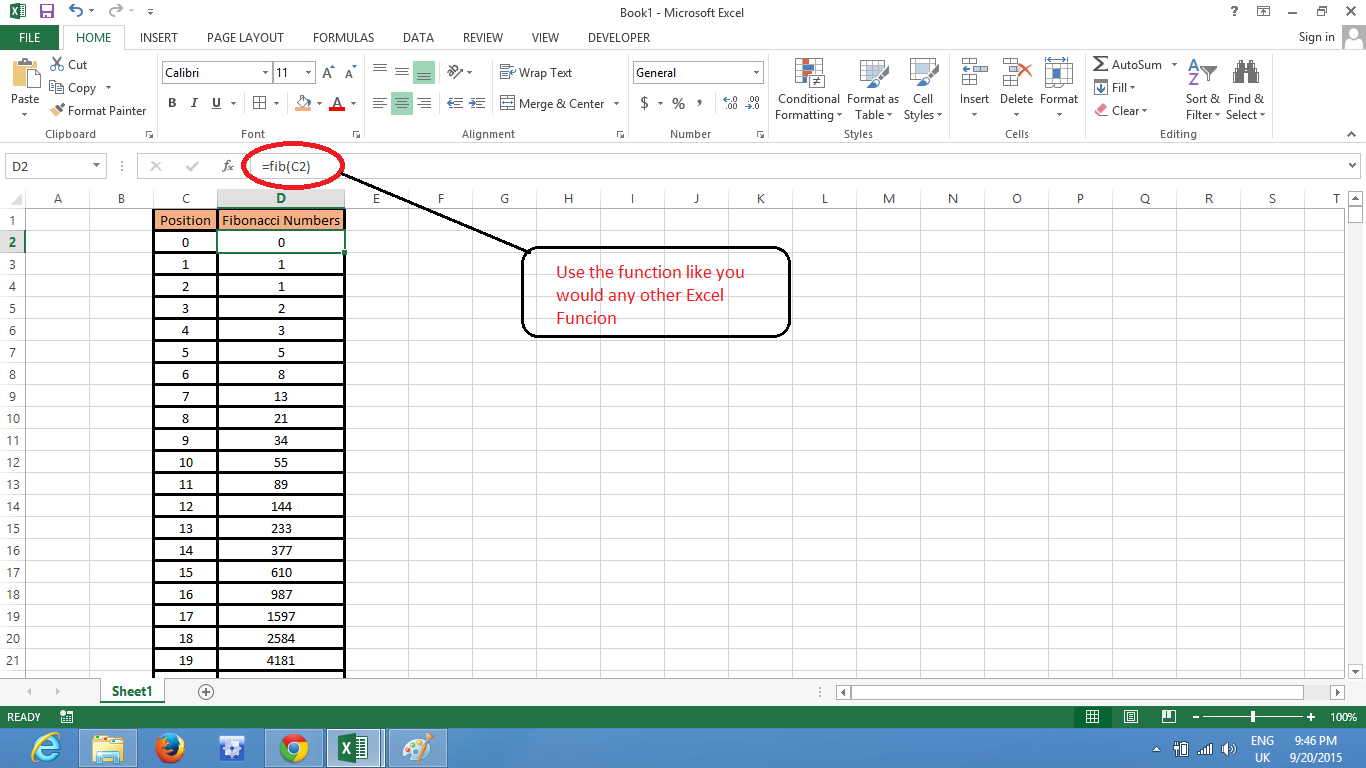 How to create a Faster Fibonacci Function in Excel with VBA How to create a Faster Fibonacci Function in Excel with VBA