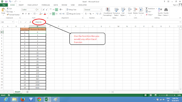 How To Create A Faster Fibonacci Function In Excel With Vba