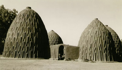 Eugene Ray Architect: MUSGUM CONOID HOUSES IN> FRENCH-AFRICAN CAMEROON