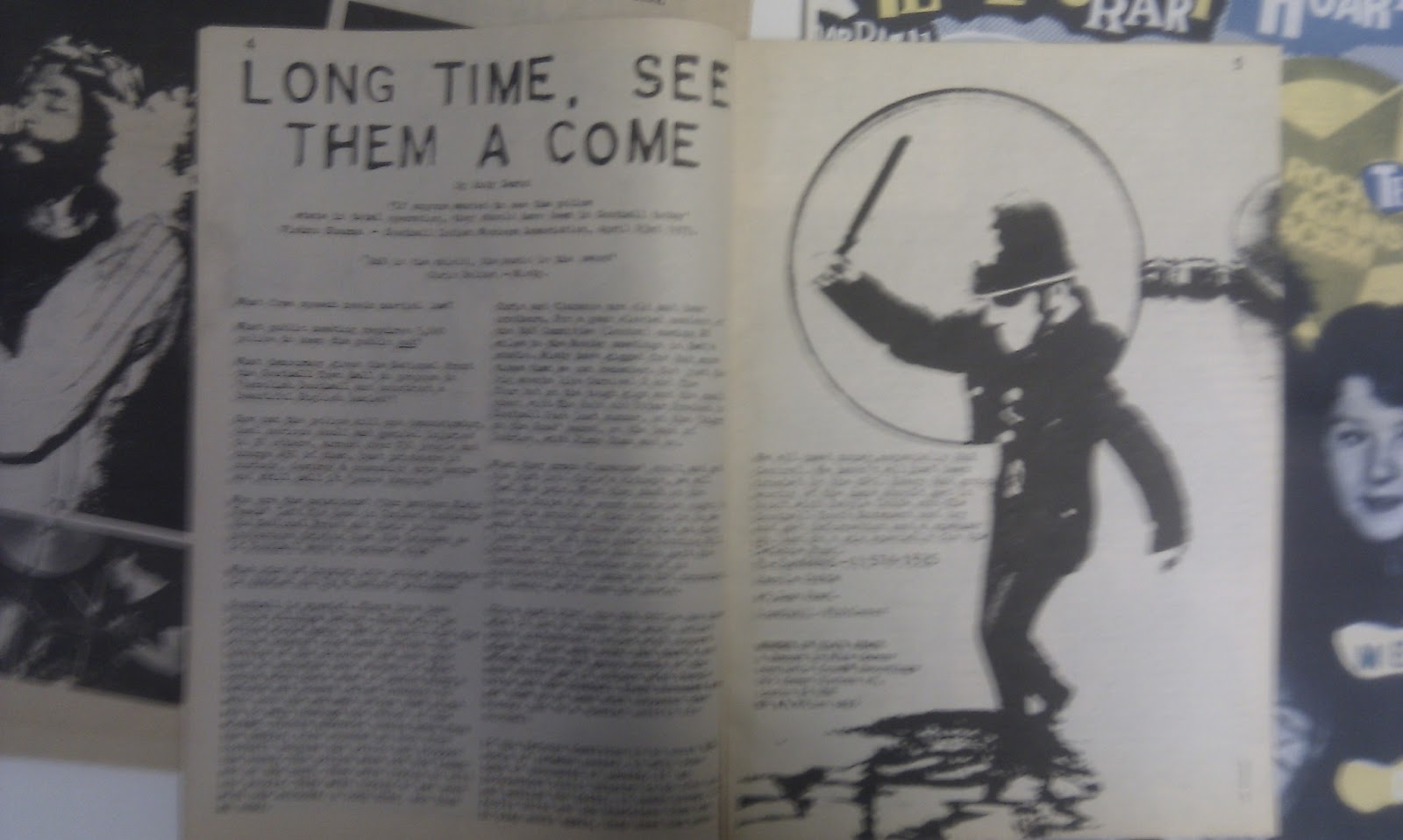 Zine Fayre - Unit X : "Temporary Hoarding RAR" - Punk Fanzines