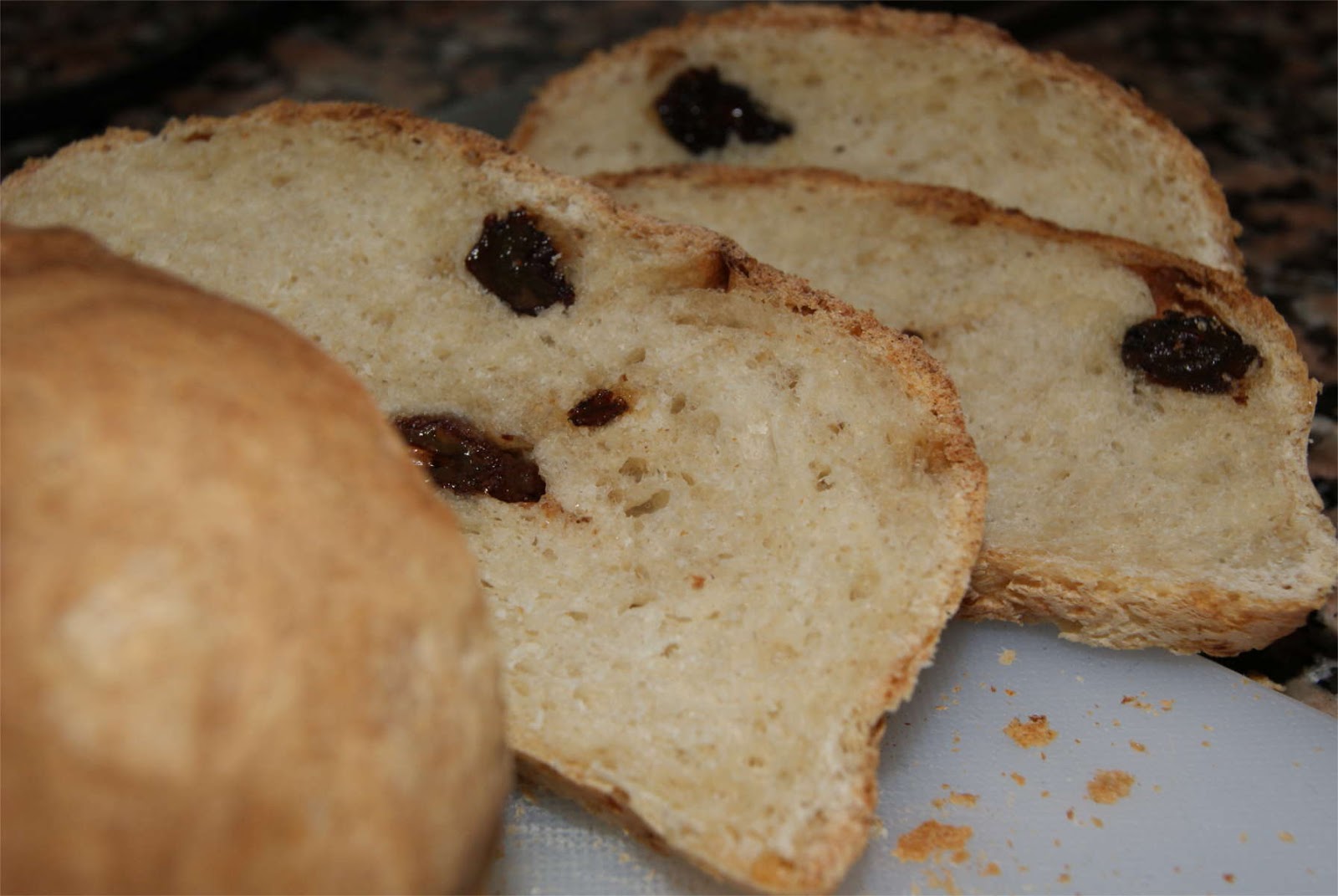 Receta de pan casero de pasas ~ ¡Qué rico!