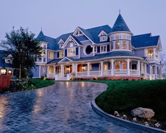 Der Stoffbaer: Model Rumah Gaya Victorian